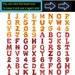 288 Jam Alphabet Bundle, Jam Letters, Jam PNG, Cute Alphabet Clipart ...