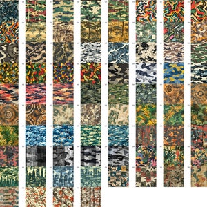340 Camouflage Seamless Patterns Bundle, Camouflage Background, Camo ...