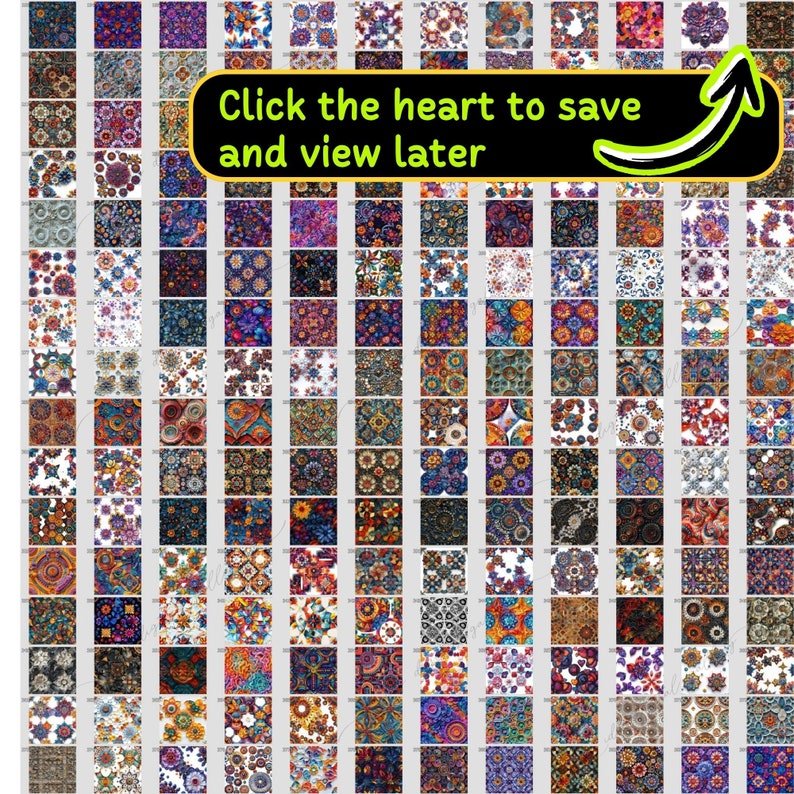 700+ Mandala Seamless Patterns Bundle, Mandala Digital Paper, Mandala ...