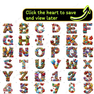 252 Butterfly & Floral Alphabet Bundle, Butterfly Alphabet, Flower ...