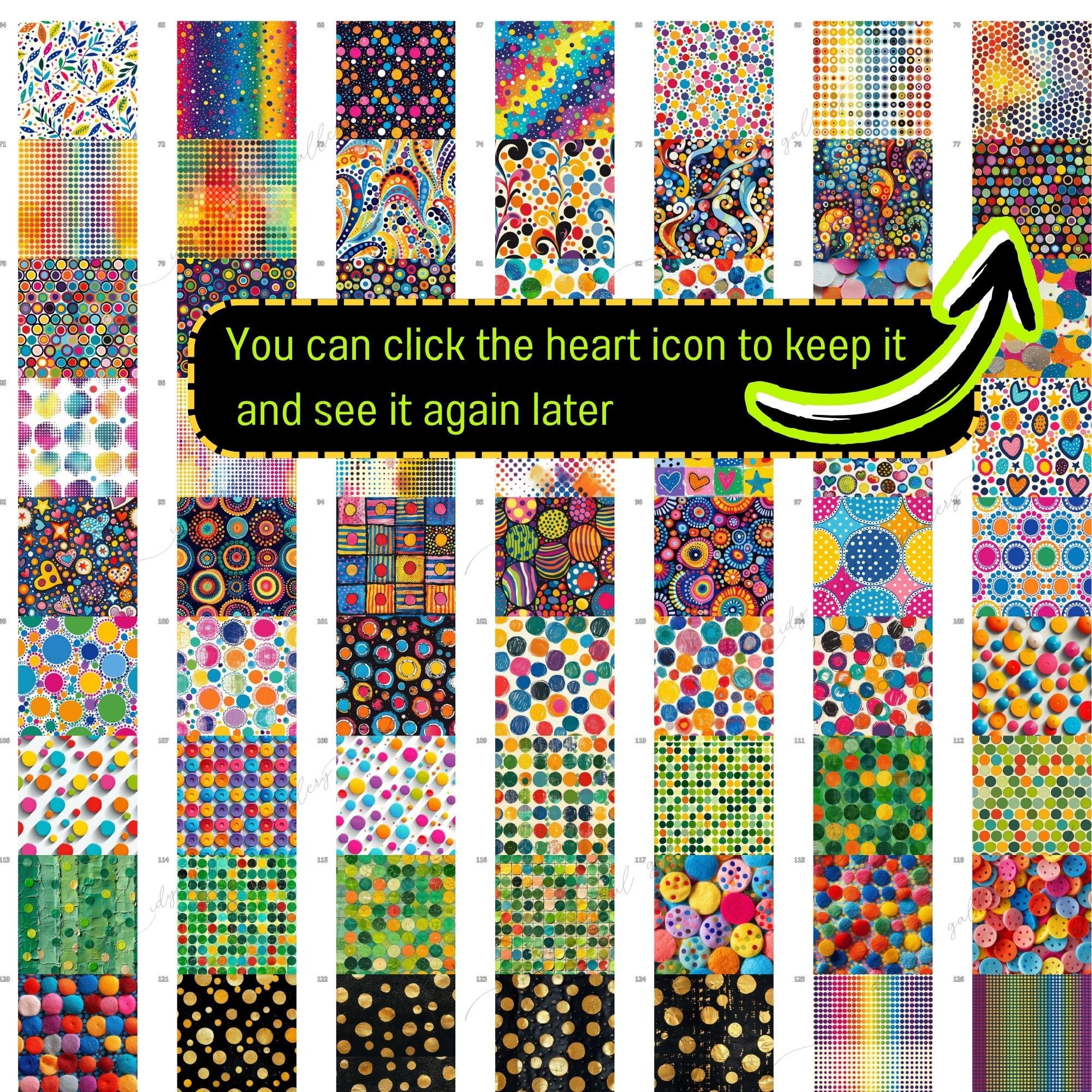 228 Polka Dot Seamless Digital Papers Bundle, Seamless Patterns ...