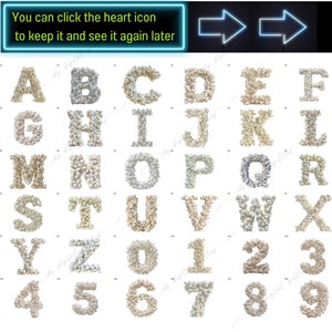 108 Popcorn Alphabet Bundle, Popcorn PNG, Popcorn Clipart, Alphabet PNG ...