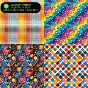 228 Polka Dot Seamless Digital Papers Bundle, Seamless Patterns ...