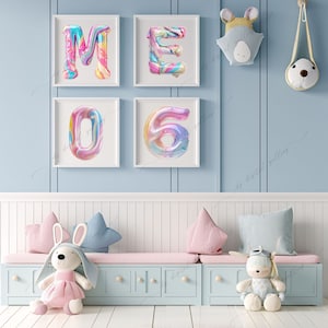 252 Candy Alphabet Bundle, Candy Letters, Candy Clipart, Colorful ...