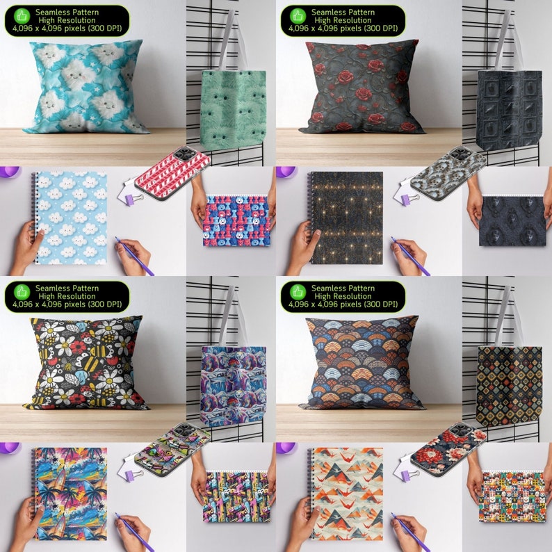 30,000+ Seamless Patterns: Mega Bundle - All Past and Future Sets ...