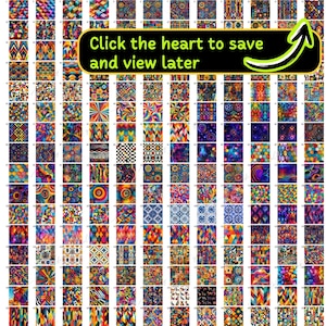800+ Geometric Seamless Patterns Bundle, Abstract Digital Paper ...