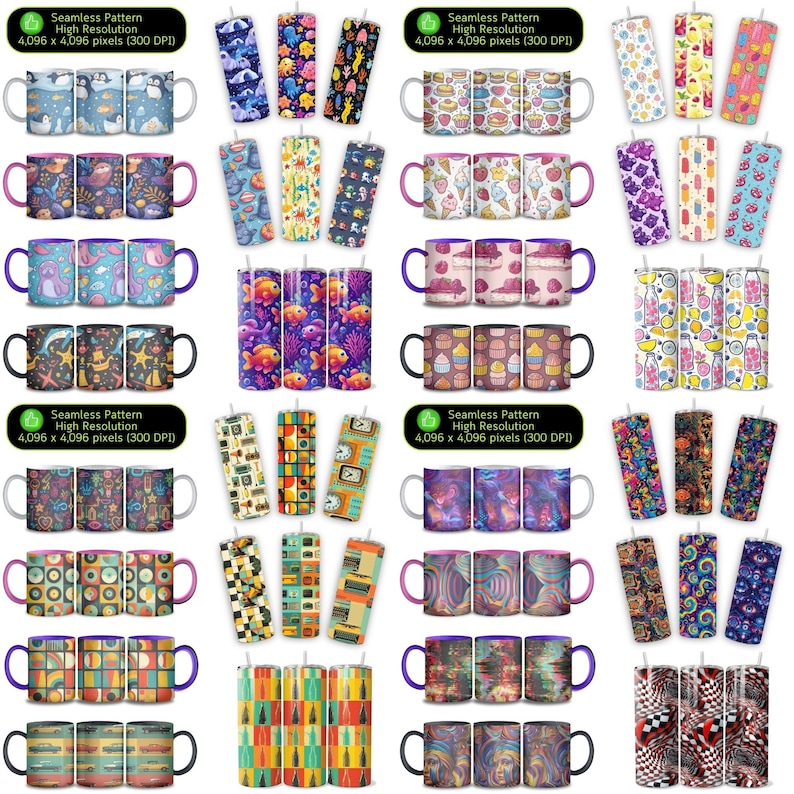 30,000+ Seamless Patterns: Mega Bundle - All Past and Future Sets ...