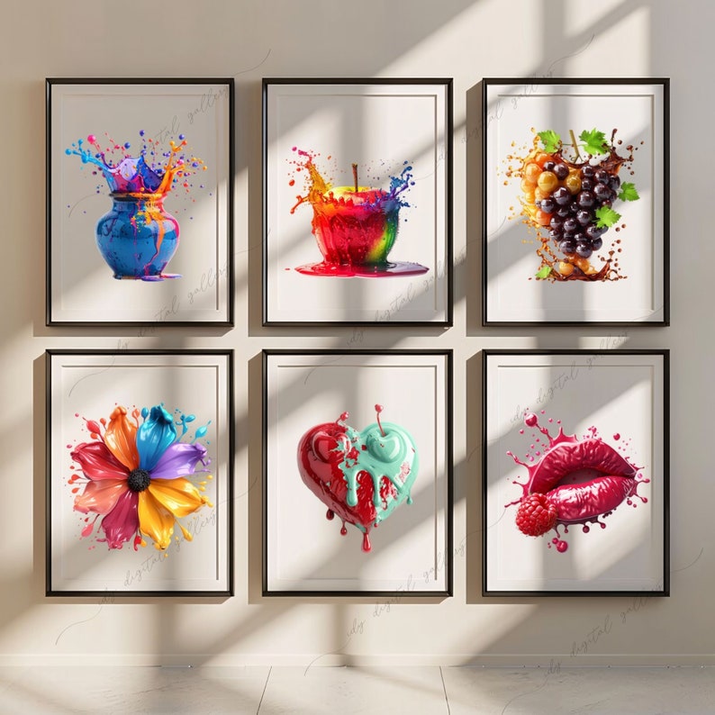 1,274 Colorful Splash Clipart Mega Bundle, Paint Splatter, Splash PNG ...