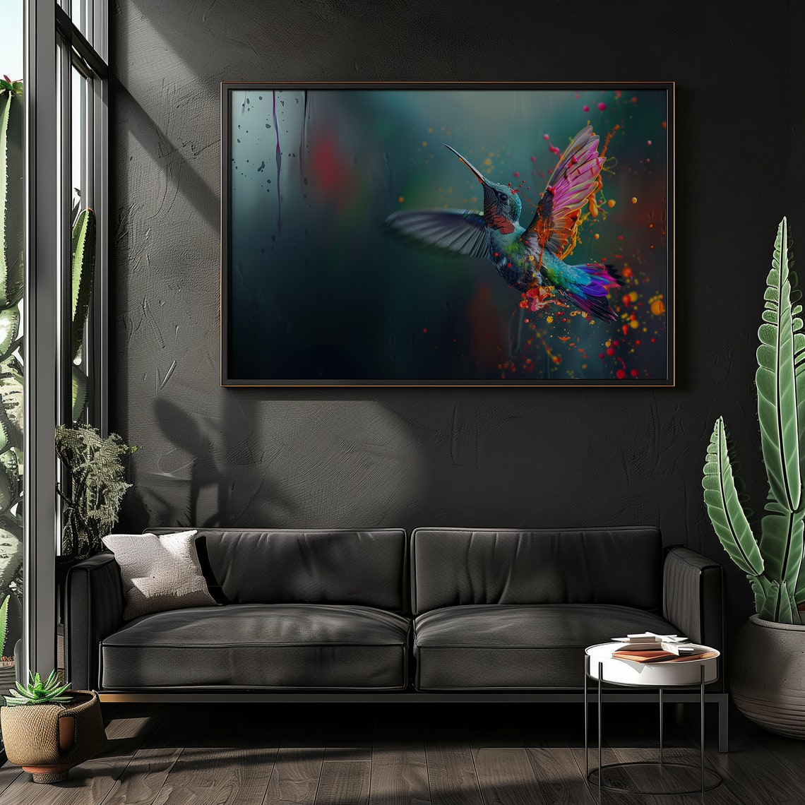Hummingbird, Fine Art Print, Printable Download Art, Digital Art ...