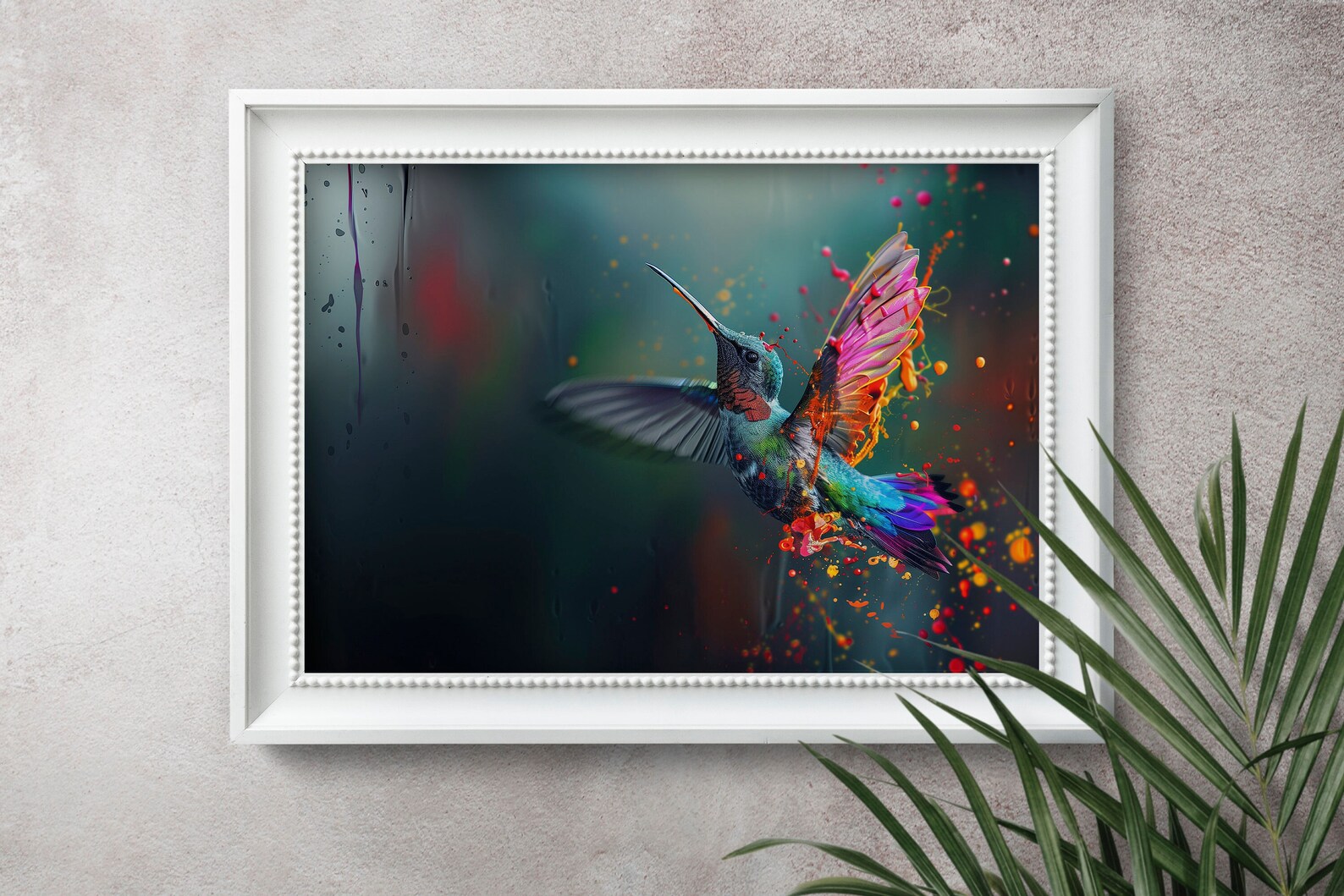 Hummingbird, Fine Art Print, Printable Download Art, Digital Art ...