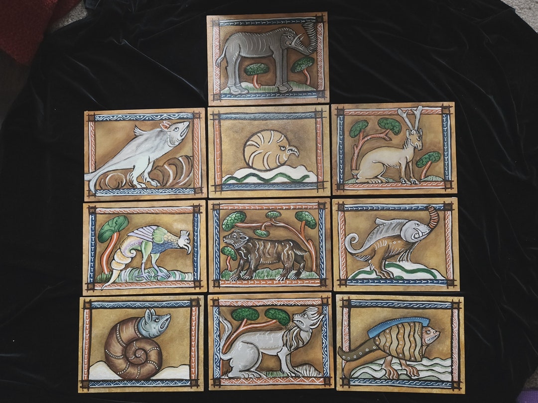 Medeival Art ( Set of 10 ) - Etsy