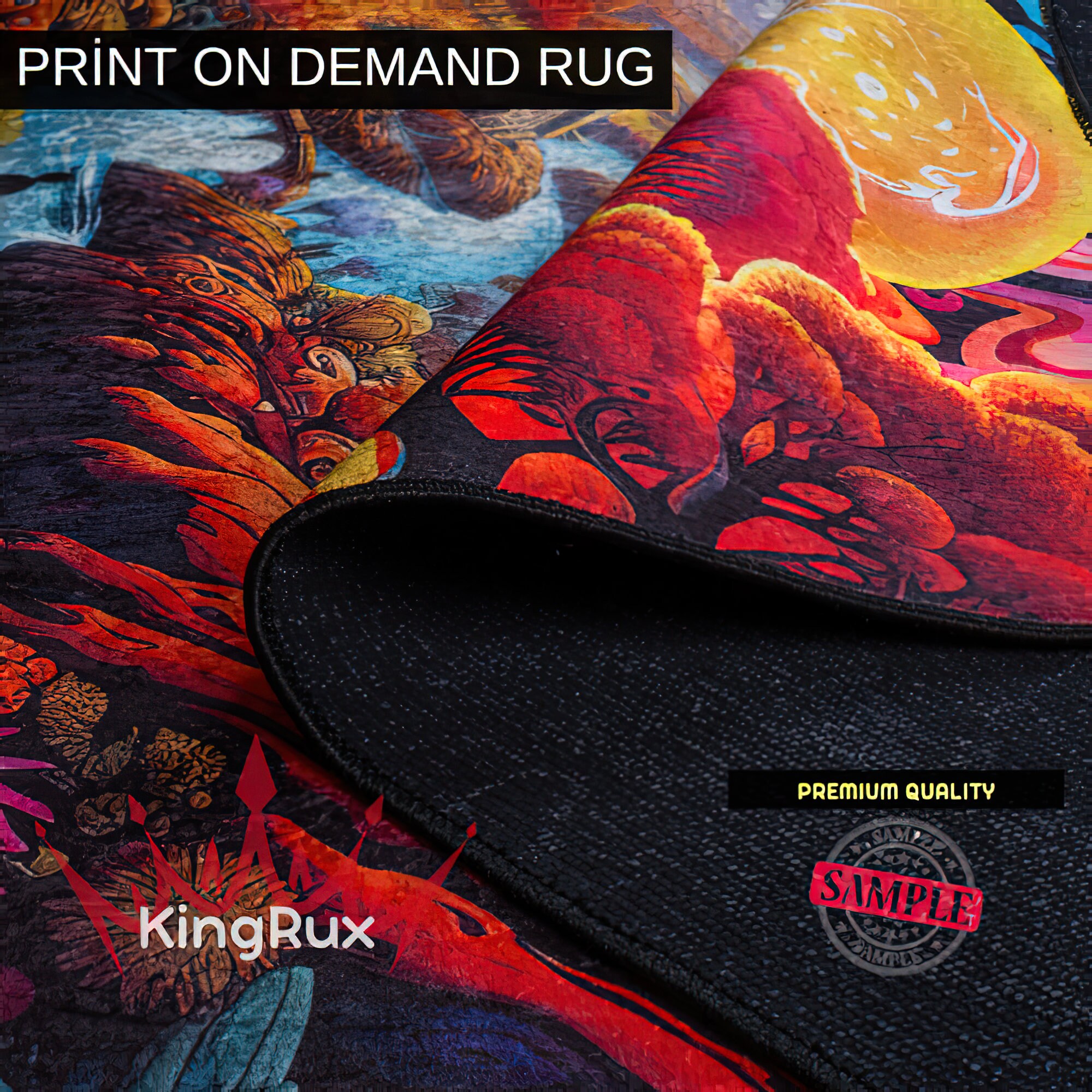 Colorful Neon Rug, Gaming Rug, Gamer Rug, Game Room Rug, Gift for Gamer ...