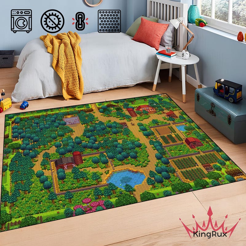 Farm Play Mat - Etsy