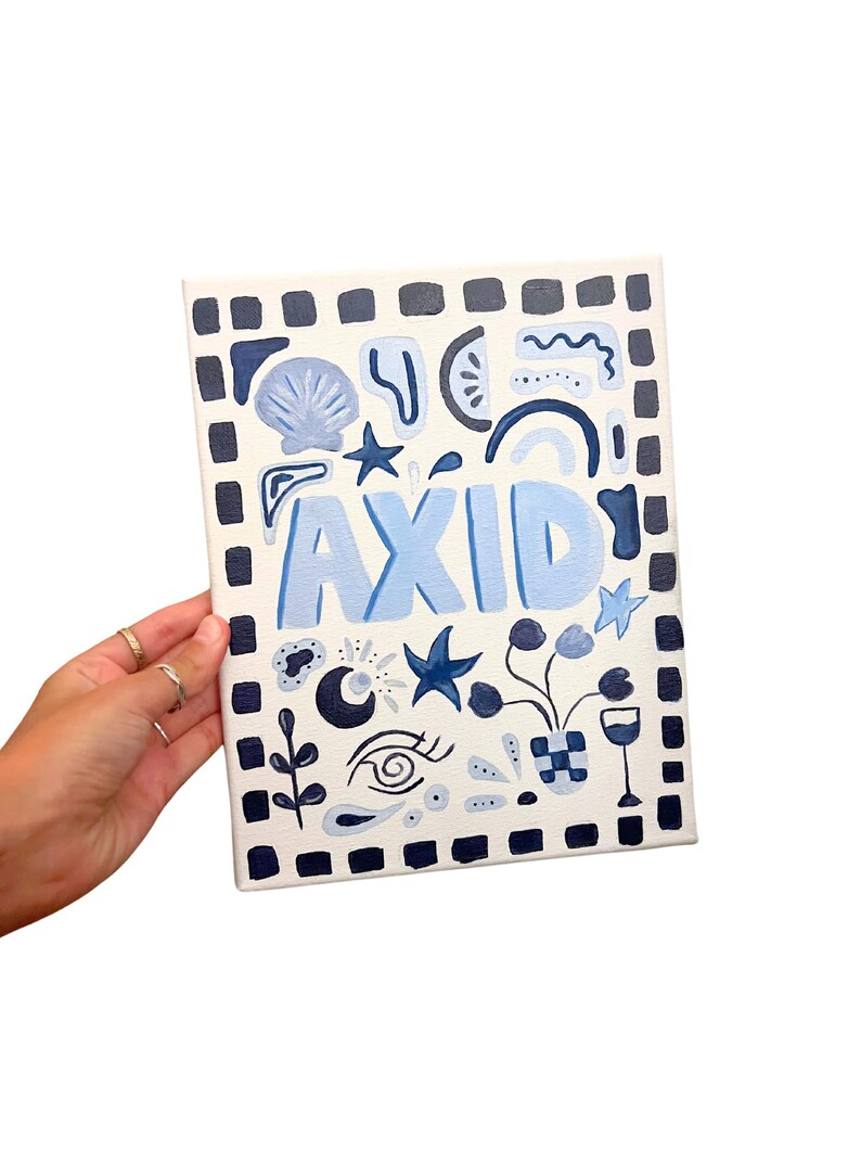 Sorority | Big and Little | Customizable Paintings | Room Decor - Etsy