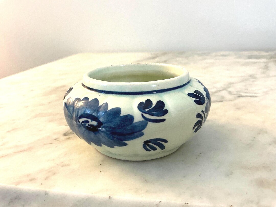Vintage Holland Ceramic Deft Blue Candle Holder Dutch Deftware - Etsy
