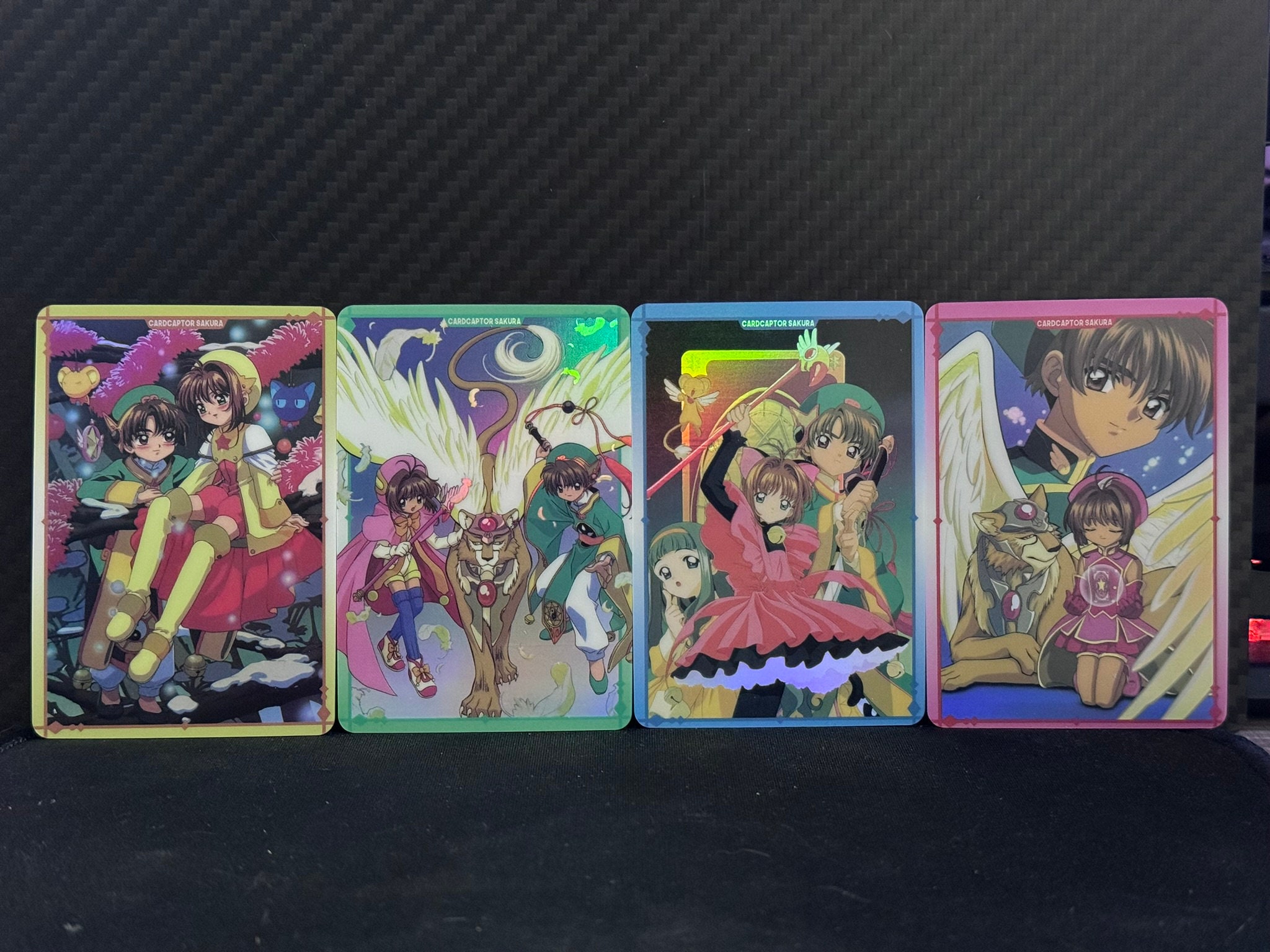 PVC Proxy Cards Lot of 36 Cardcaptor Sakura Holographic - Etsy