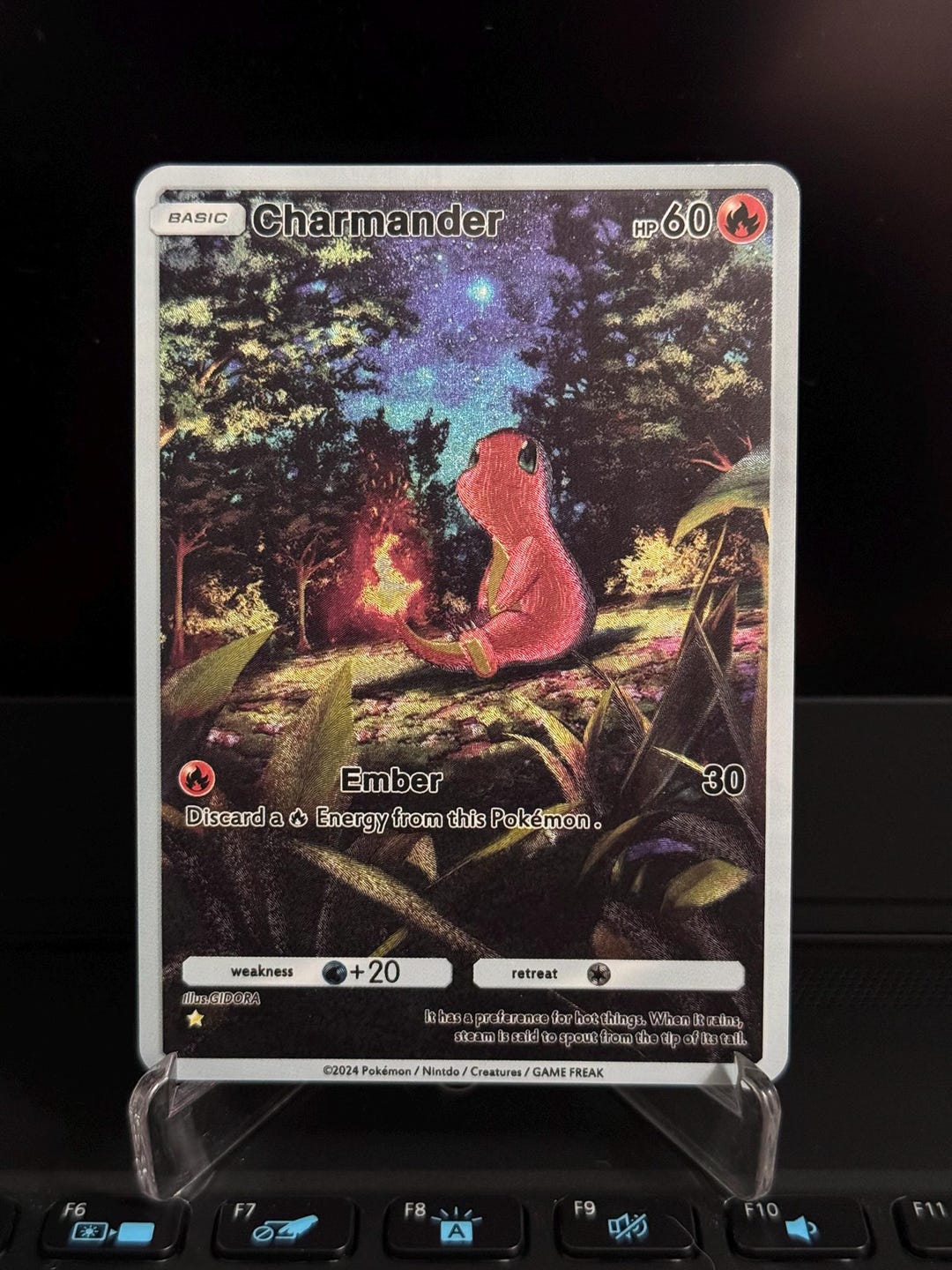 Custom Card - PTCG APP Charmander AR - Textured Shinning English - Etsy