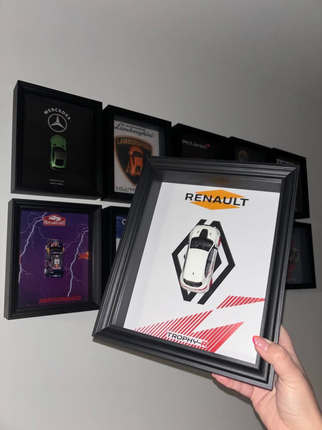 Renault Megane 4 RS TROPHY-R Car Frame 1/43 Scale - Etsy