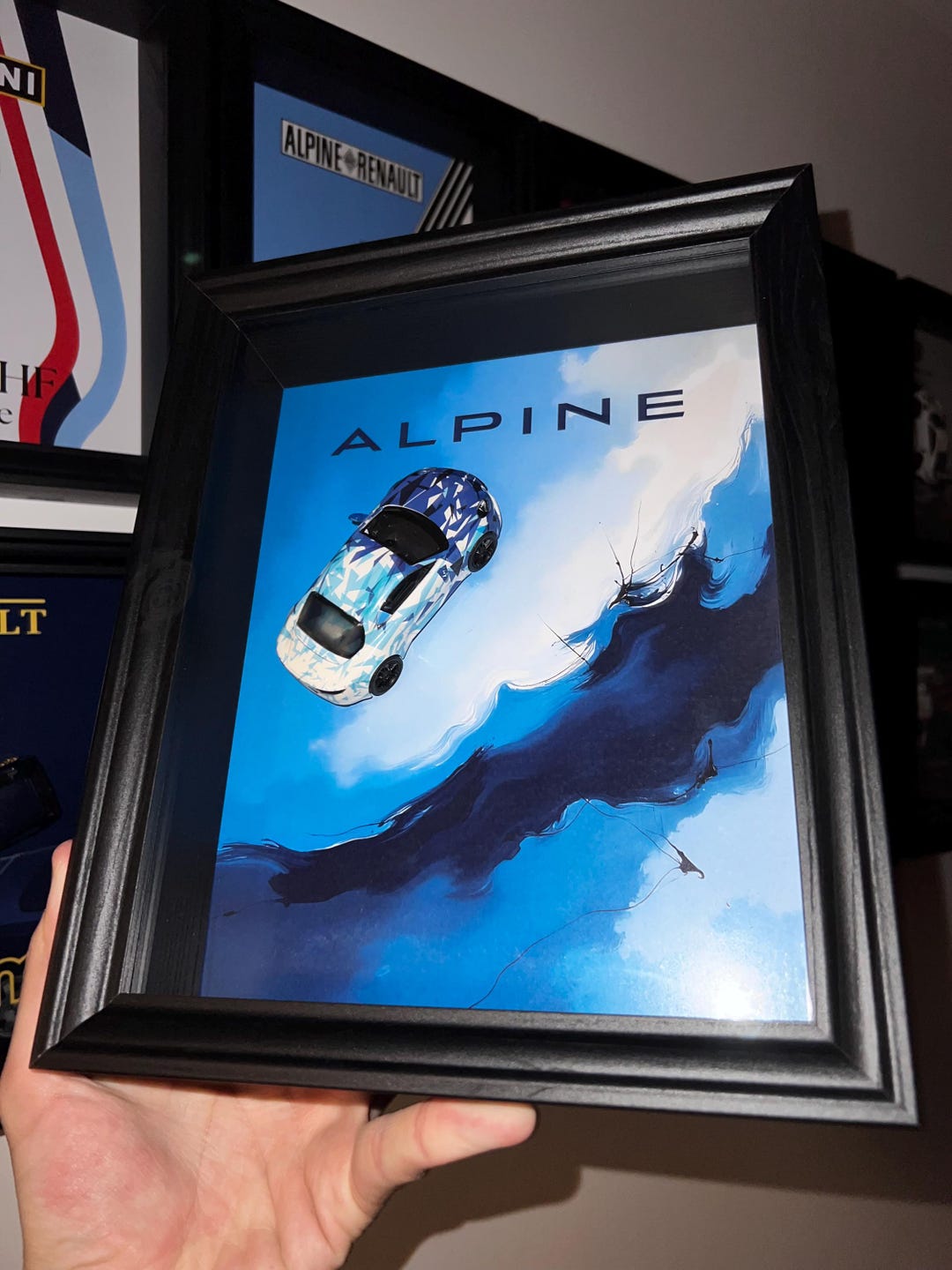 Alpine A110 "art" Car Frame Scale 1/43 - Etsy
