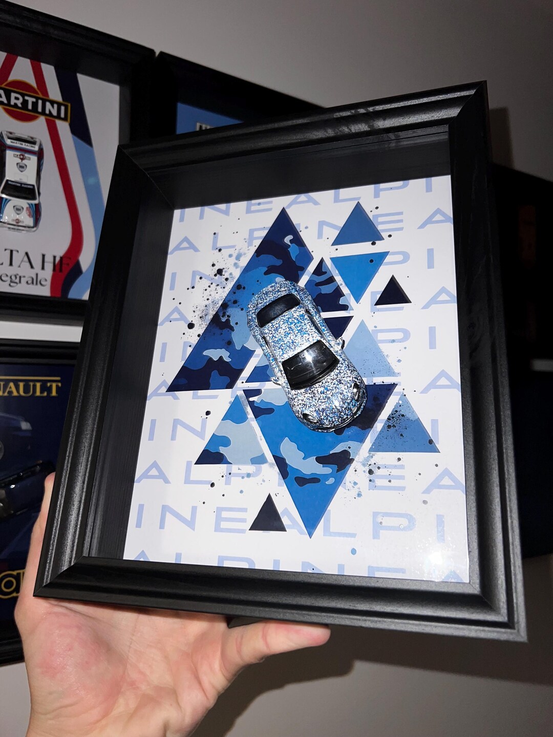 Alpine A110 "art" Car Frame Scale 1/43 - Etsy