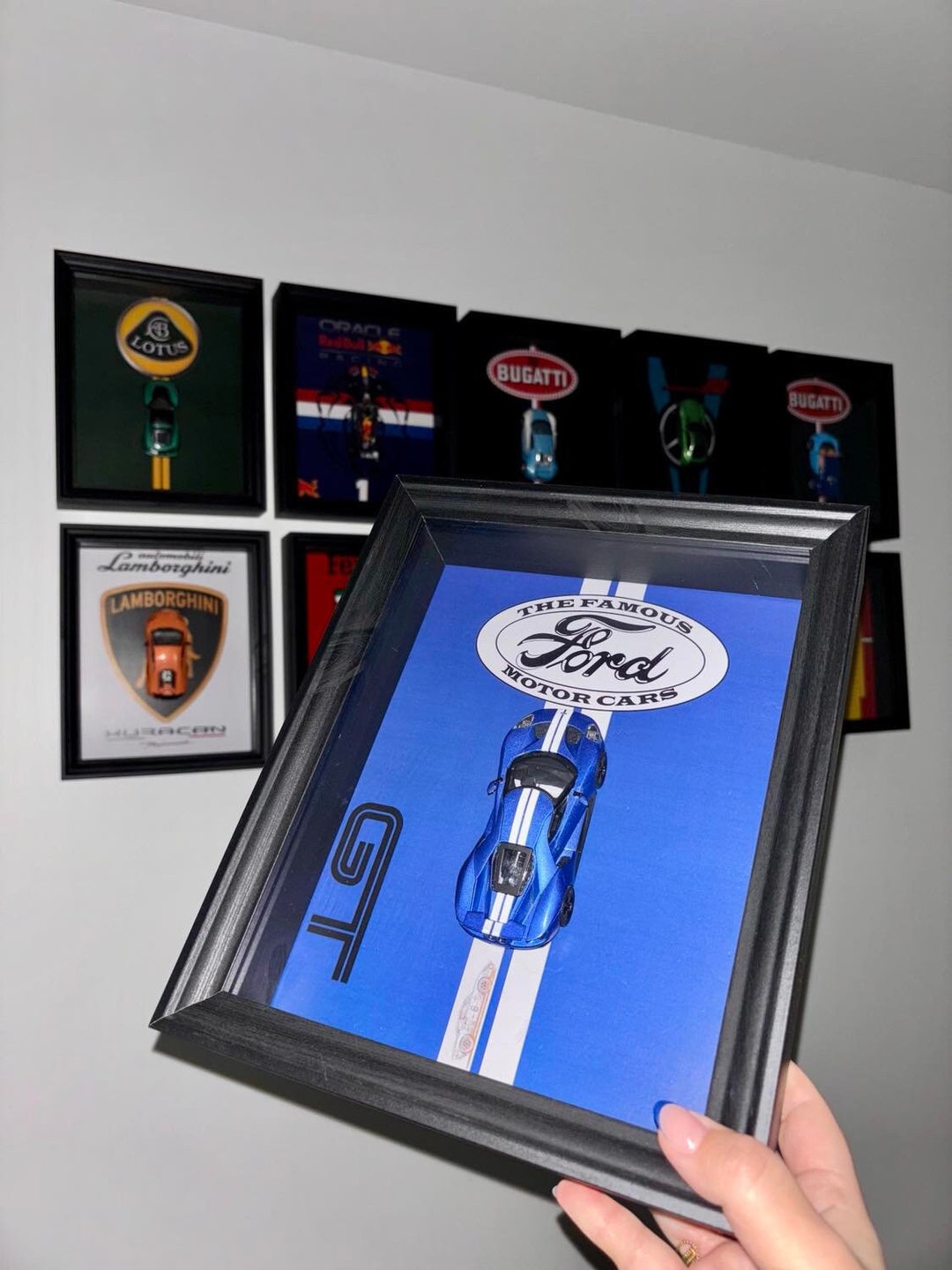 Ford GT40 Car Frame 1/43 Scale - Etsy