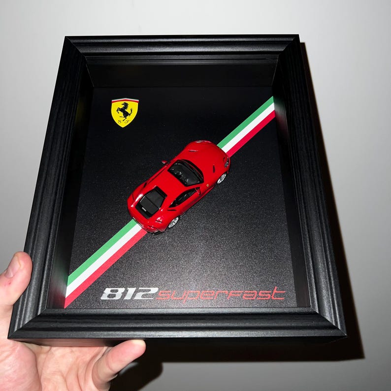 Ferrari 812 Superfast Car Frame, 1/43 Scale - Etsy