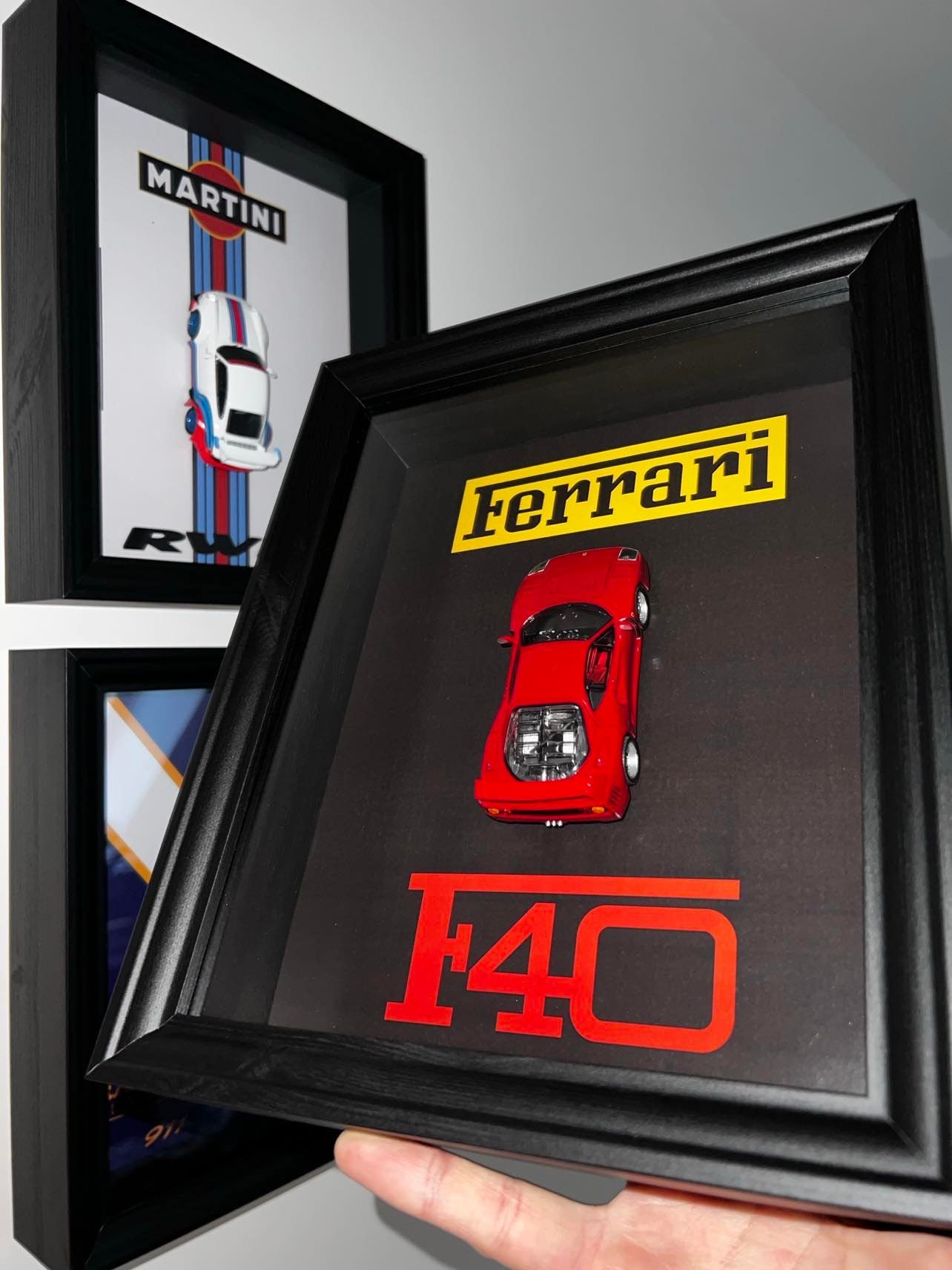 Ferrari F40 Formula Frame 1/43 Scale - Etsy