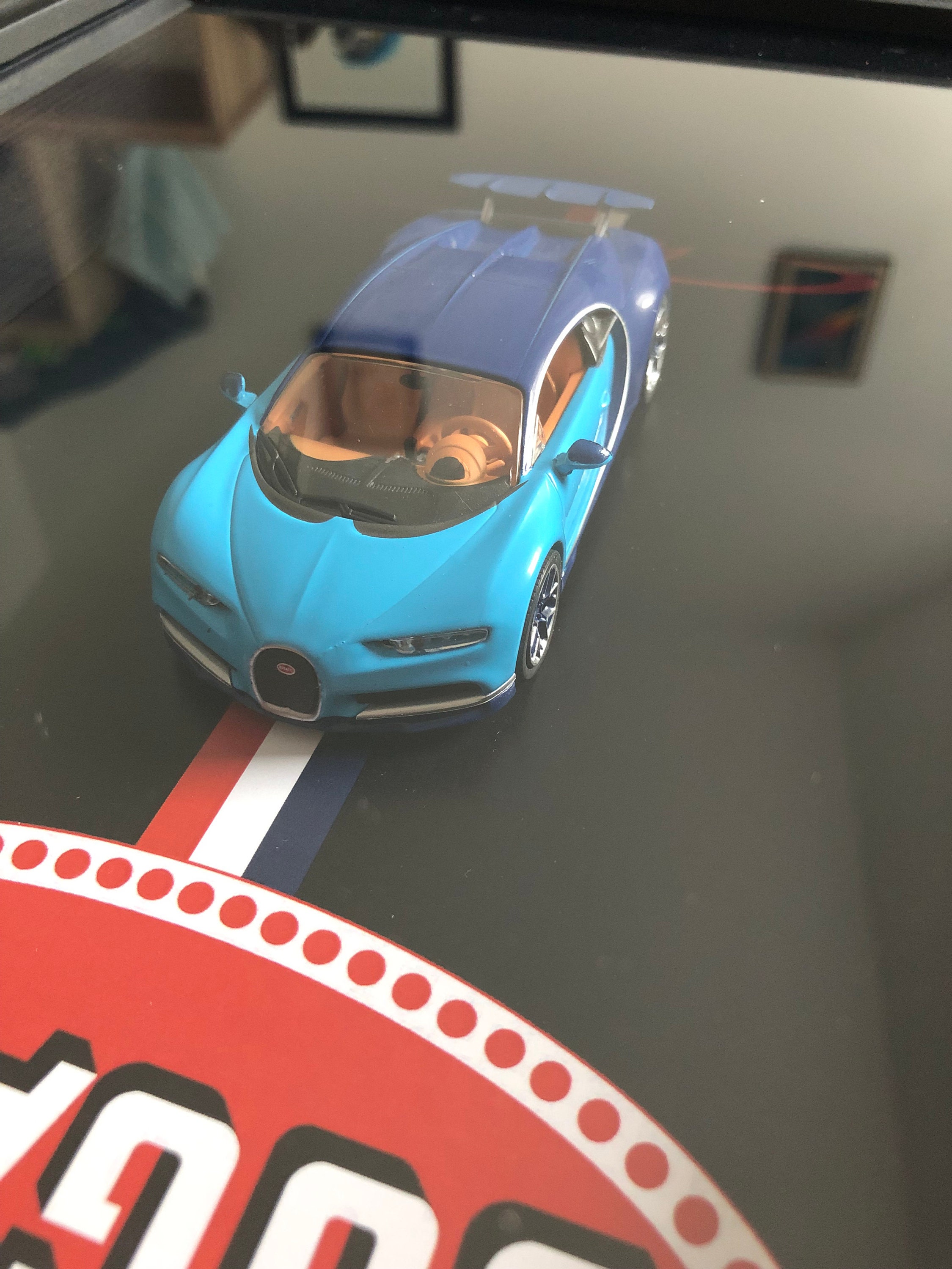 Bugatti Chiron Car Frame 1/43 Scale - Etsy