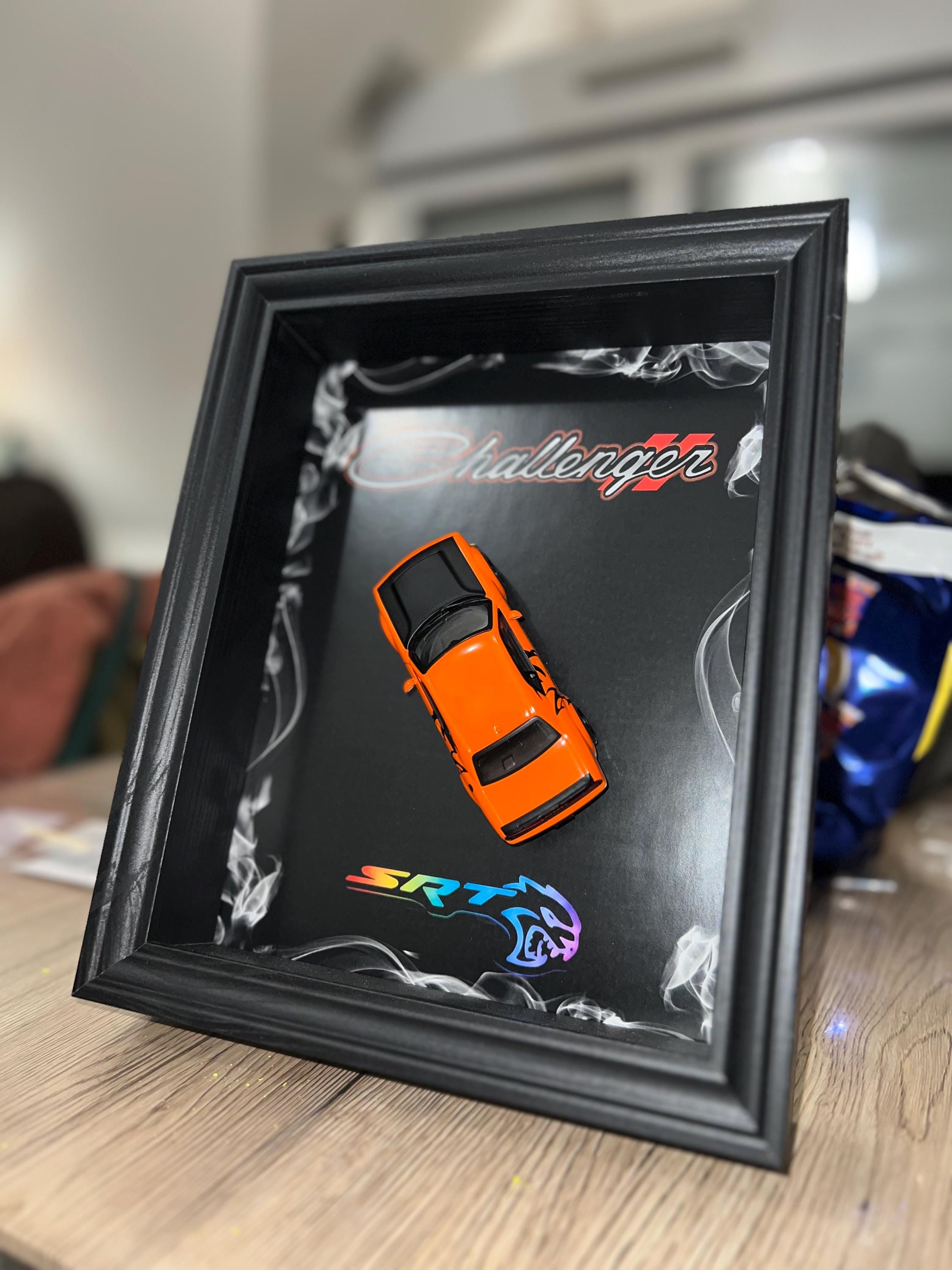 Dodge Challenger SRT HELLCAT 1/43 Scale Frame - Etsy