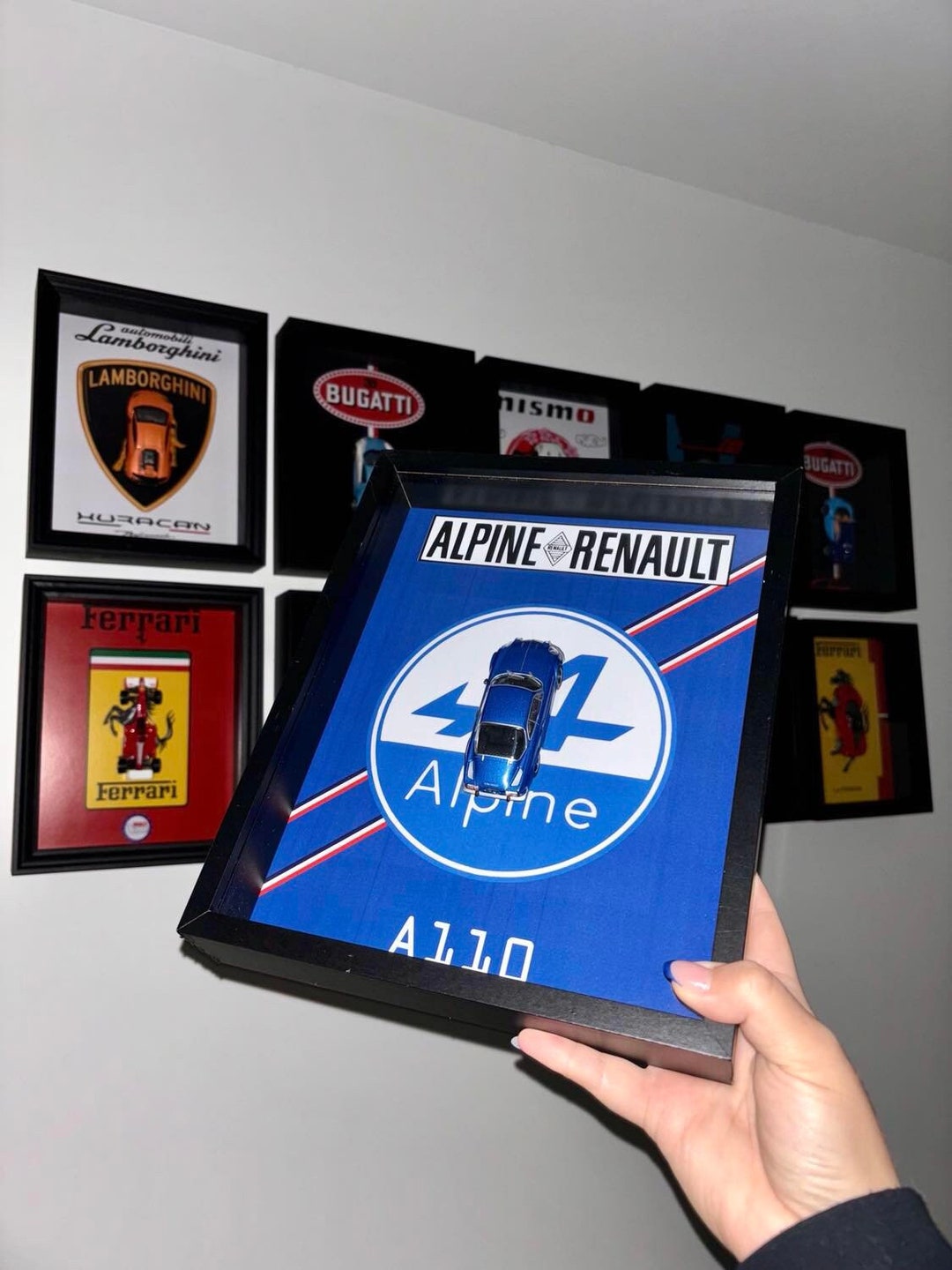 Alpine A110 Berlinetta Frame 1/43 Scale - Etsy