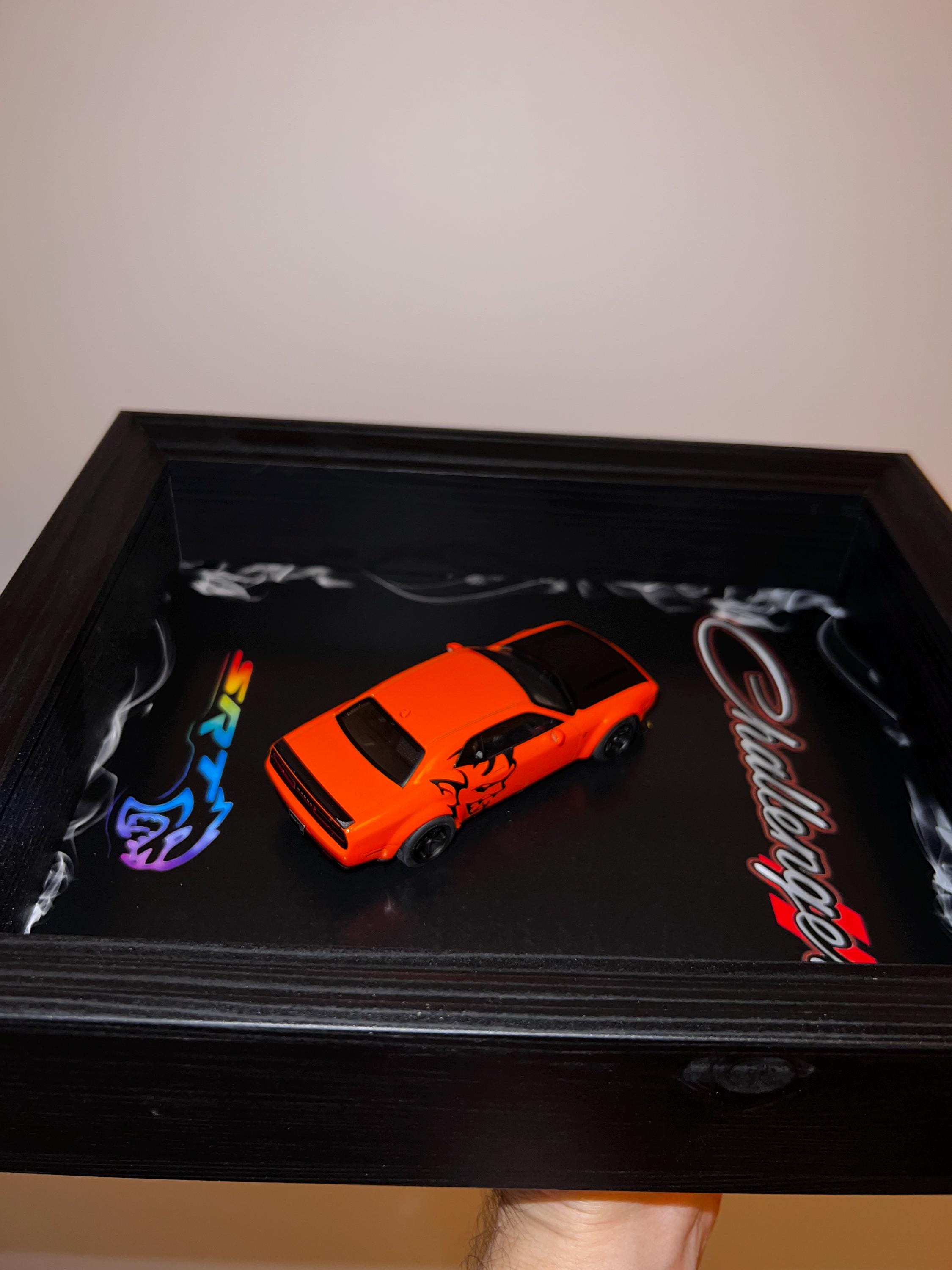 Dodge Challenger SRT HELLCAT 1/43 Scale Frame - Etsy