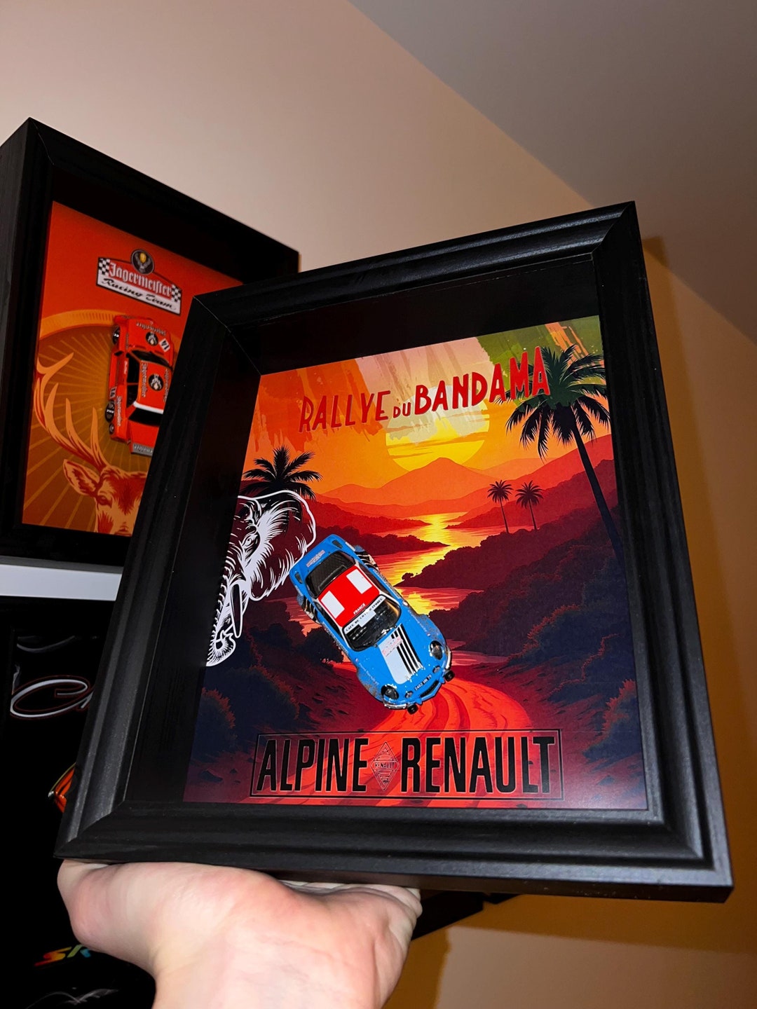 Alpine A110 Berlinetta Rally Frame From Bandama 1/43 Scale - Etsy