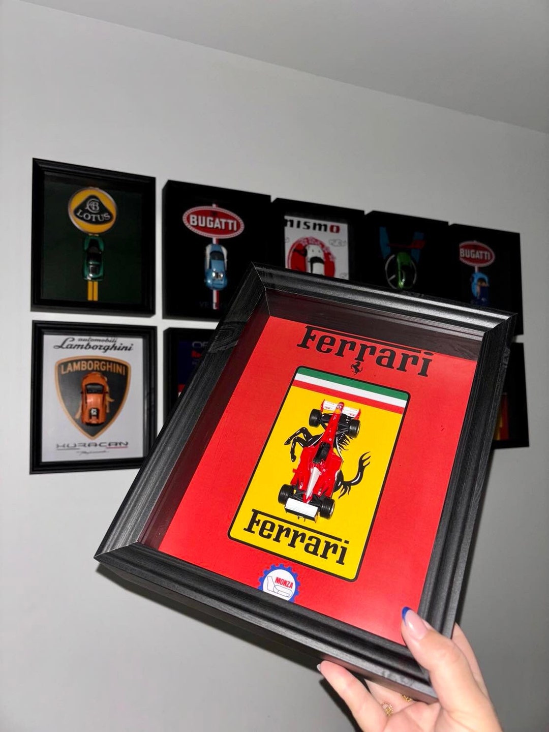 Ferrari Michael Schumacher Formula 1 Frame 2002 1/43 Scale - Etsy