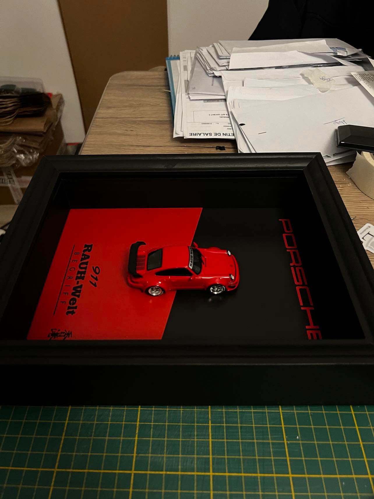 Porsche RWB 964 Car Frame 1/43 Scale - Etsy