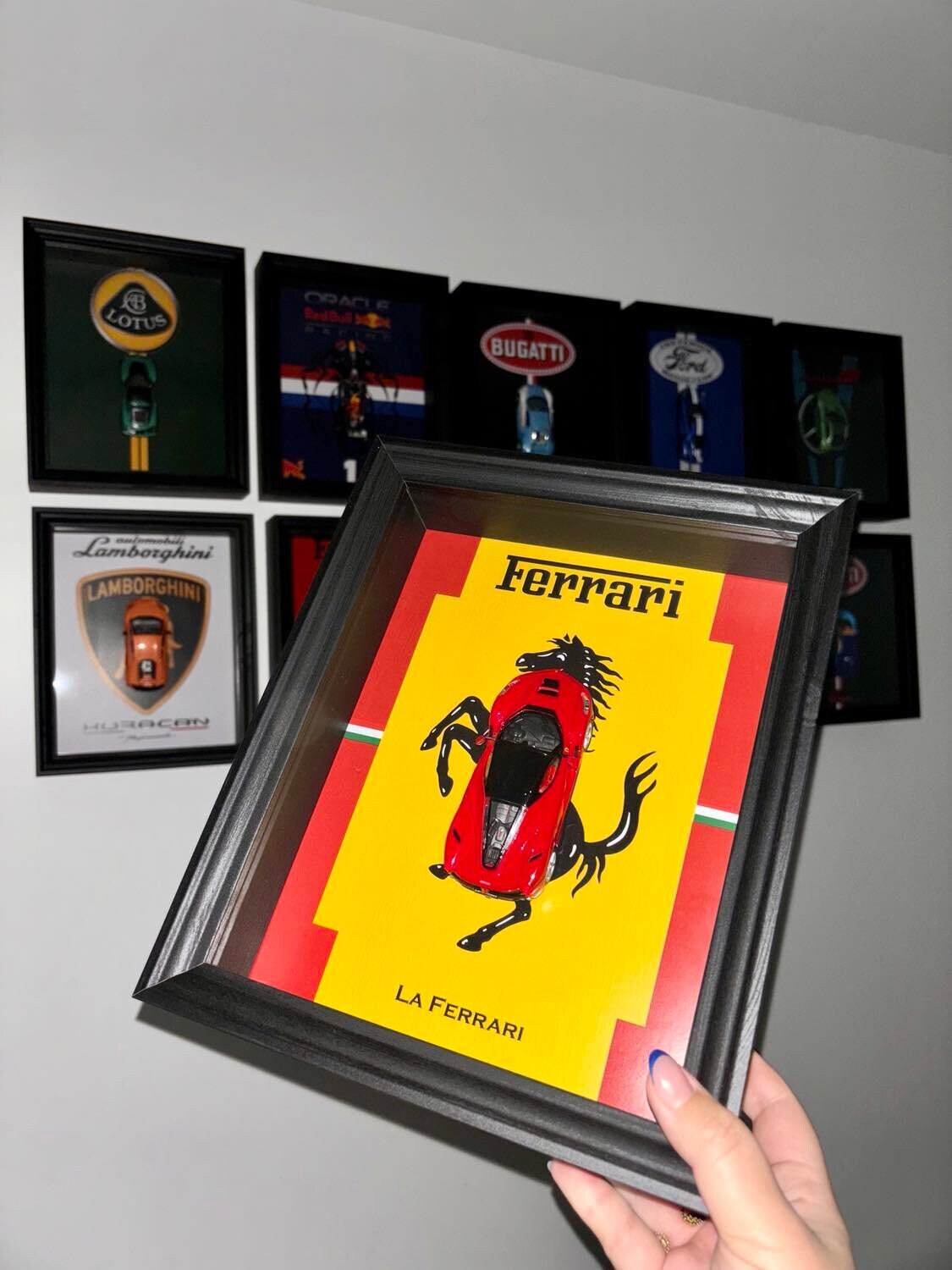 Ferrari Laferrari Frame 1/43 Scale - Etsy