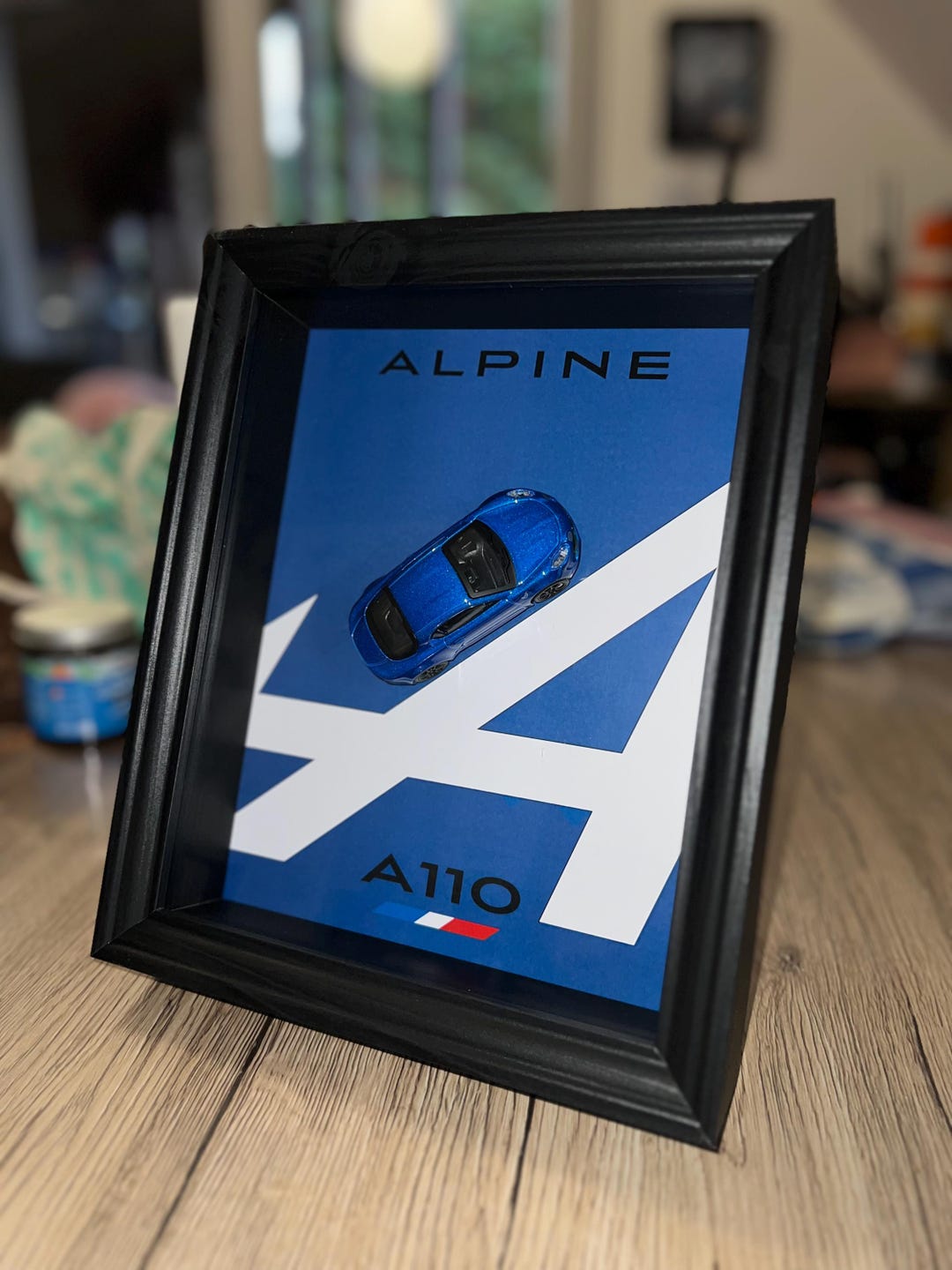 Alpine A110 Car Frame 1/43 Scale - Etsy