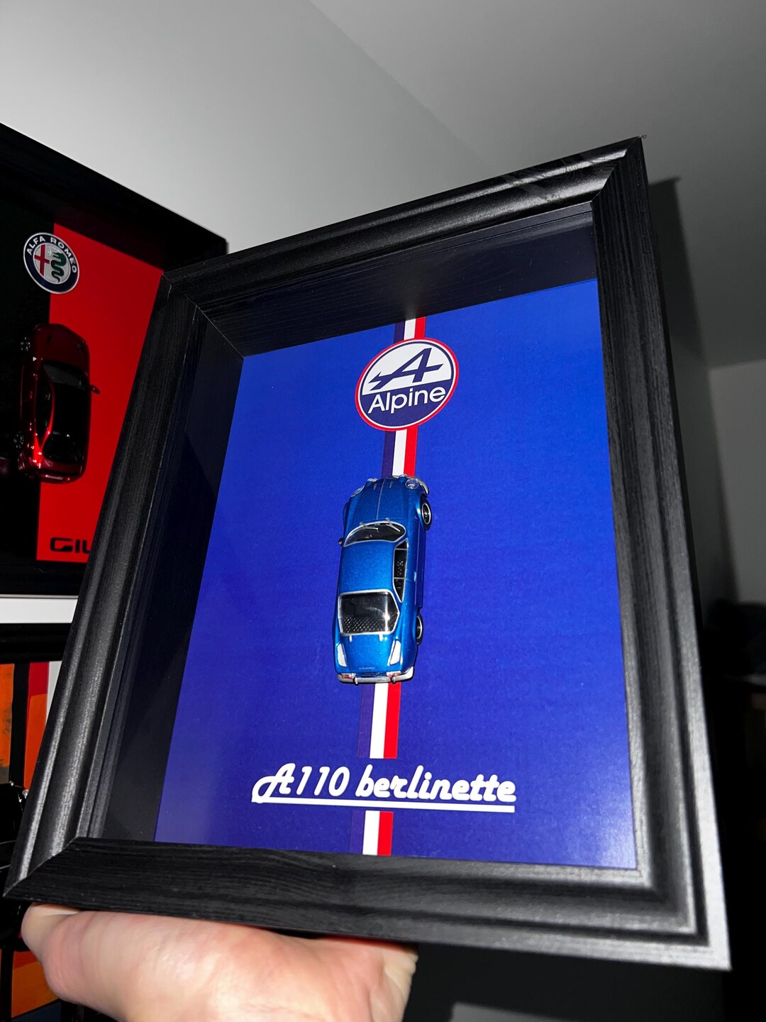 Alpine A110 Berlinetta Frame 1/43 Scale - Etsy