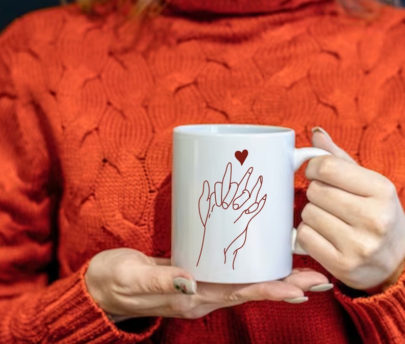 Besties Couple Hands SVG Cut File for Cricut, Best Friends Svg, Hand ...