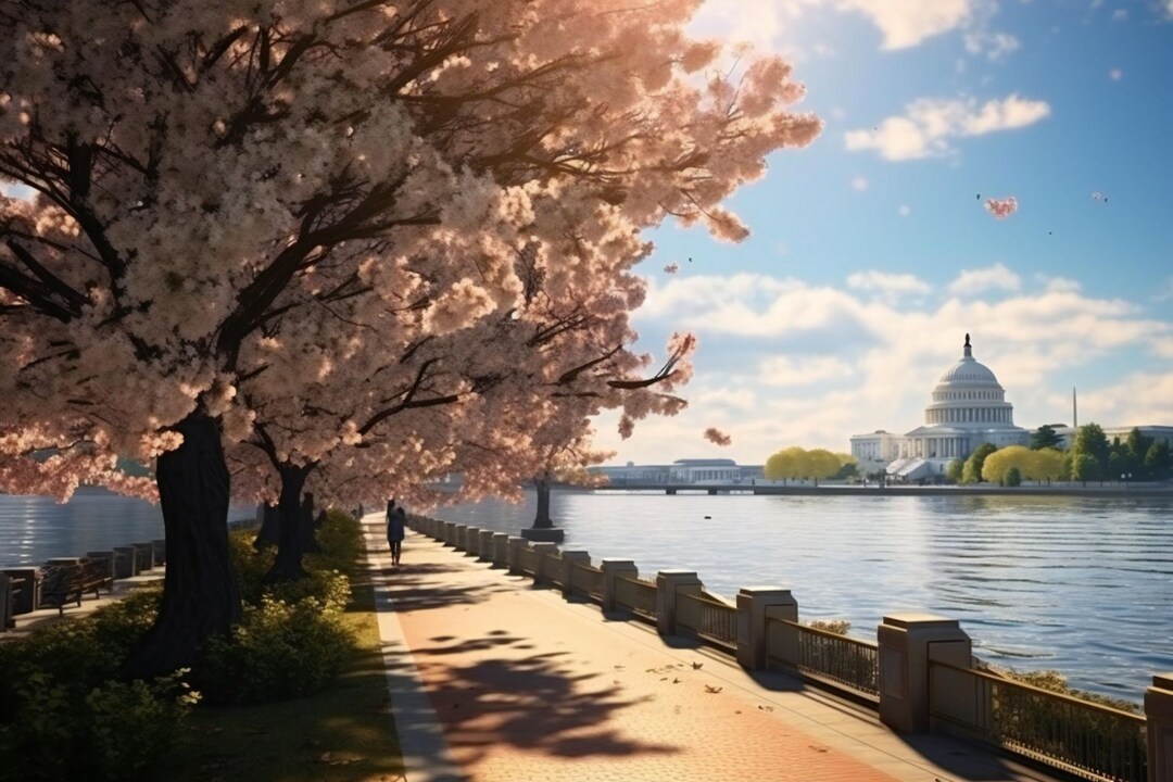 Washington D.C. Cherry Blossom Festival: the Capitol in Spring Bloom ...