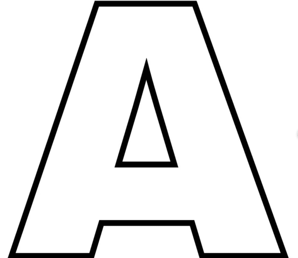 Printable Uppercase Letters. Printable Alphabet. 26 Pages. Letter ...