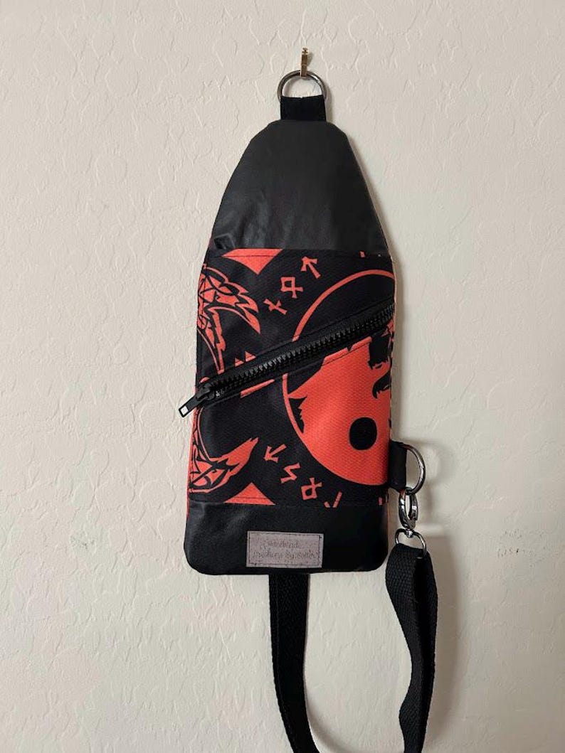 Mini Traveler Sling Pouch W/adjustable Strap - Etsy