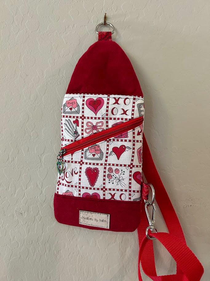 Mini Traveler Sling Pouch W/adjustable Strap - Etsy