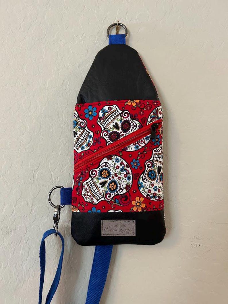 Mini Traveler Sling Pouch W/adjustable Strap - Etsy