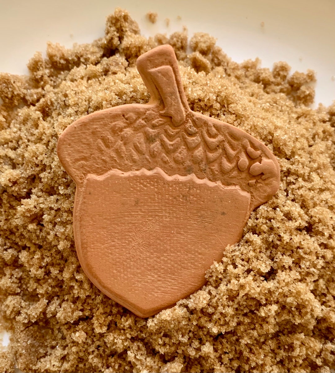 Brown Sugar Saver Acorn Terra Cotta, Humidity Disk, Moisture Preserver ...