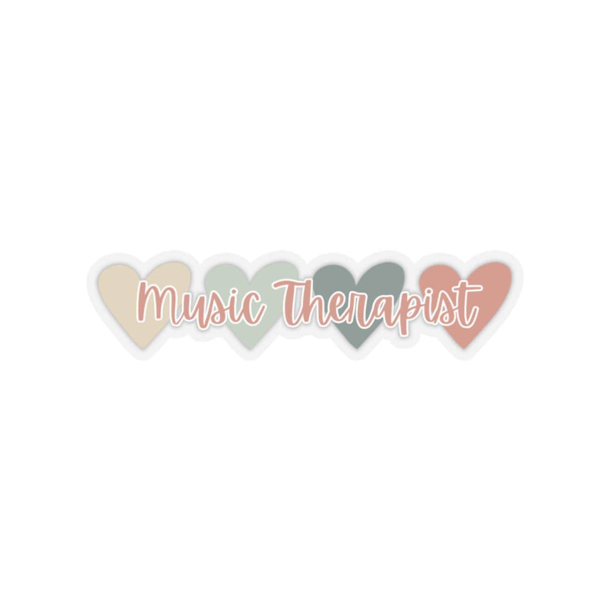 Music Therapy Heart Stickers, Music Therapy Month, Notebook/clipboard ...