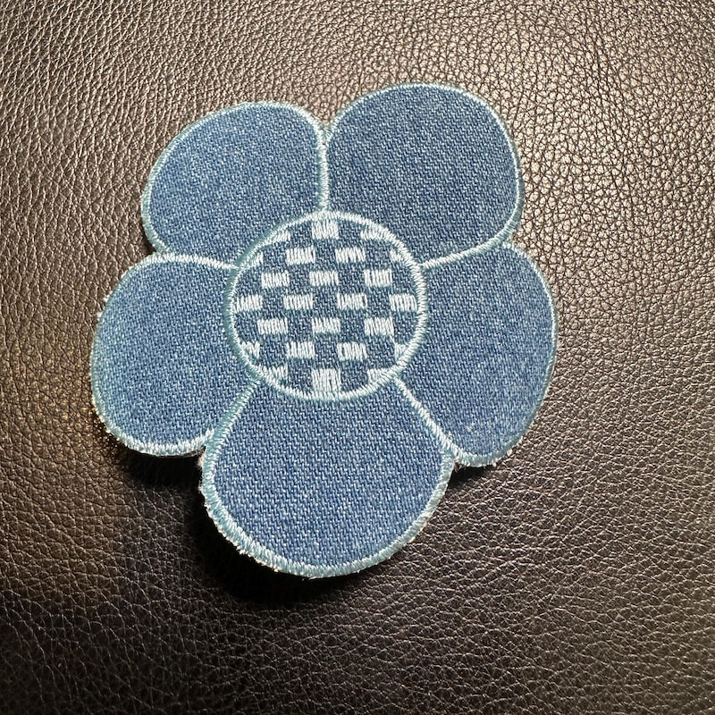 Denim Flower - Etsy