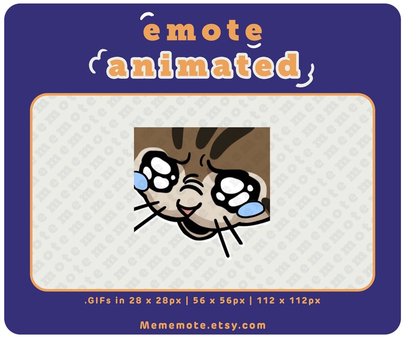 Animated Tabby Sobbing Crying Cat Meme Emote for Twitch, Discord ... Animated Tabby Sobbing Crying Cat Meme Emote for Twitch, Discord ...