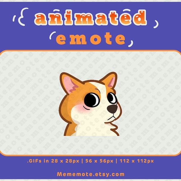 Animated Side Eye Emote - Etsy
