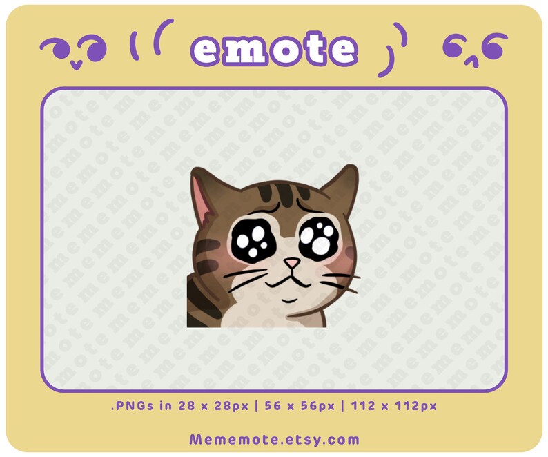 5 X Tabby Cat Emote Pack for Twitch, Discord, Youtube, Kick | Evil Cat ...
