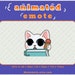 5 X Hamster Emote for Twitch, Discord, Youtube, Kick | Monkagun Peace ...